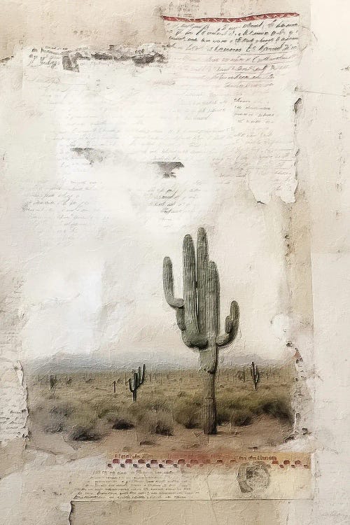 Desert Collage II Canvas Wall Art by RileyB | iCanvas