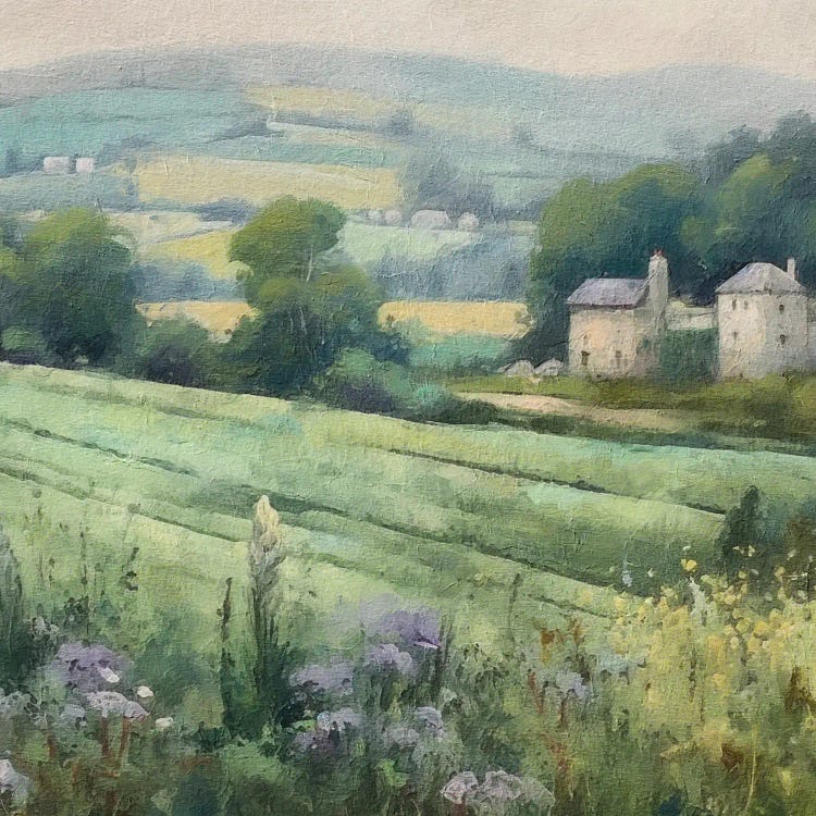 French Countryside IX Canvas Wall Art by RileyB | iCanvas