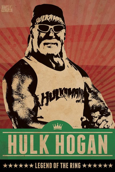 Hulk Hogan Stencil