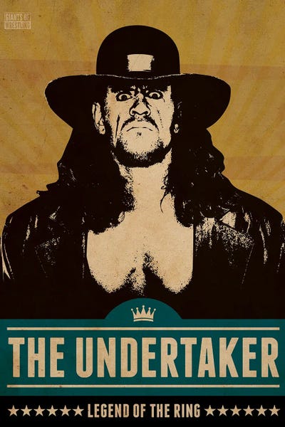 The Undertaker Wrestler Art