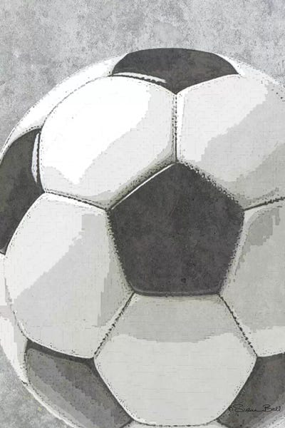 Soccer Ball Pencil Drawing