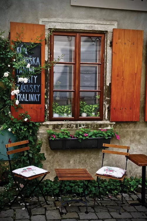 Table For Two Canvas Wall Art by Susan Vizvary | iCanvas