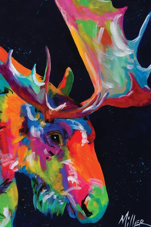 Majestic Moose Canvas Wall Art by Sue Gardner | iCanvas