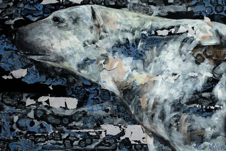 Polar Freeze Canvas Wall Art by Tracy Miller | iCanvas