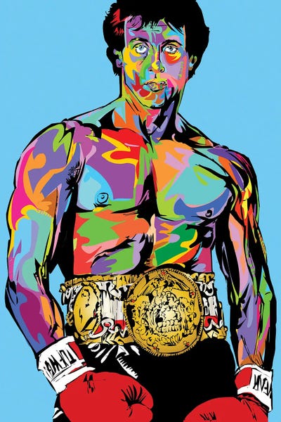 Rocky Characters Canvas Artwork | iCanvas