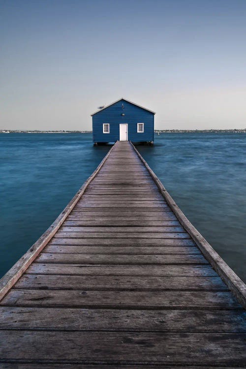 The Blue Boat House Perth Australia - Canvas Wall Art | Matteo Colombo