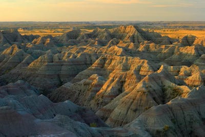 Badlands National Park Canvas Artwork by Brian Wolf | iCanvas