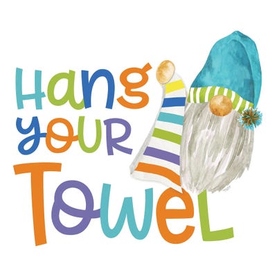 Bathroom Gnomes III Canvas Wall Art by Tara Reed | iCanvas