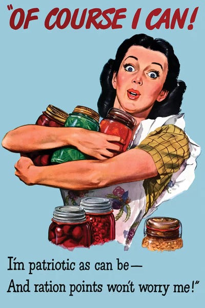 World War 2 Propaganda Posters Rationing