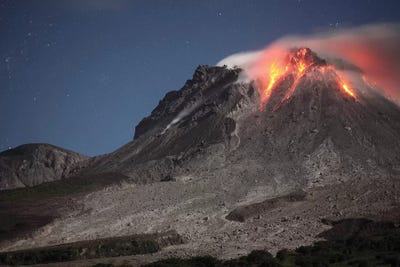 Volcanic Dome Mountain