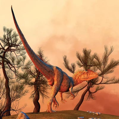 Allosaurus Walking With Dinosaurs