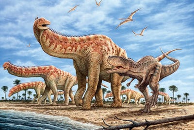 Rajasaurus Size