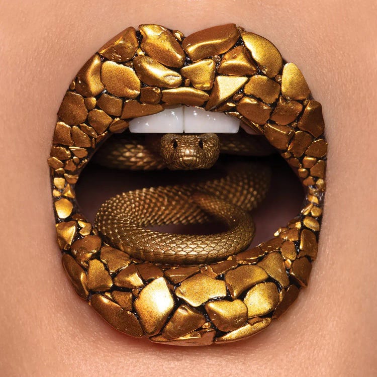 Gold Mine Canvas Wall Art by Vlada Haggerty | iCanvas