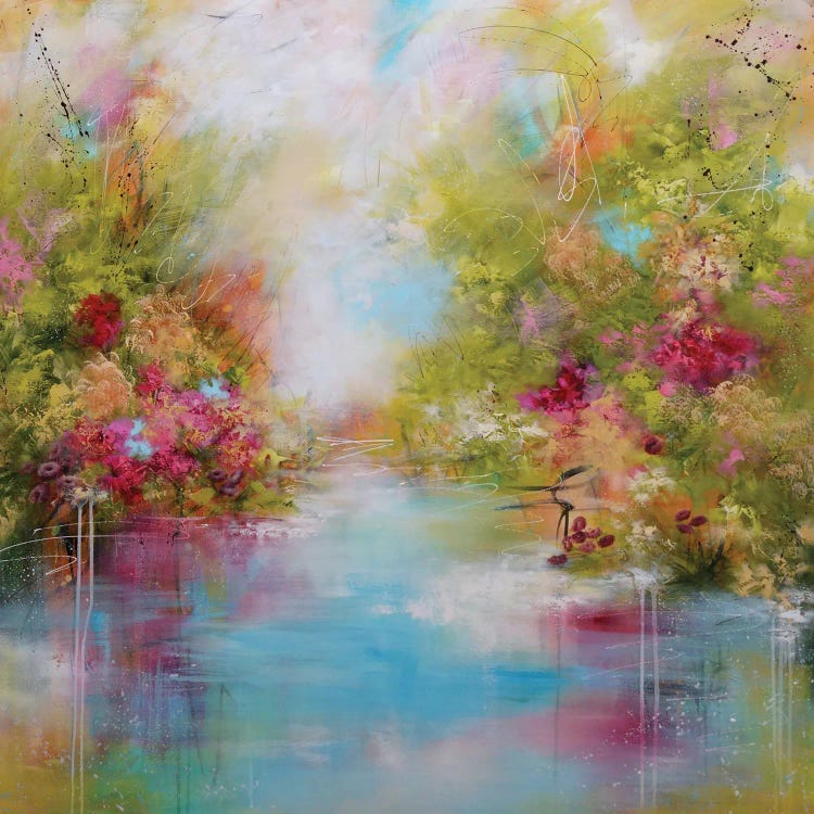 Just A Beautiful Day Canvas Wall Art by Vera Hoi | iCanvas