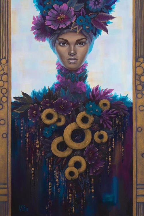 Amaranthine Canvas Wall Art by Vasilisa Romanenko | iCanvas