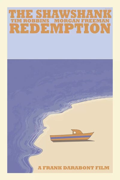 Shawshank Redemption Minimalist Poster