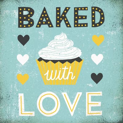 Cooking With Love Heart Canvas Art Print by Lily & Val | iCanvas