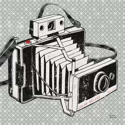 Camera Canvas Art by Paper Cutz | iCanvas