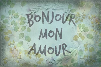 French Words Bonjour