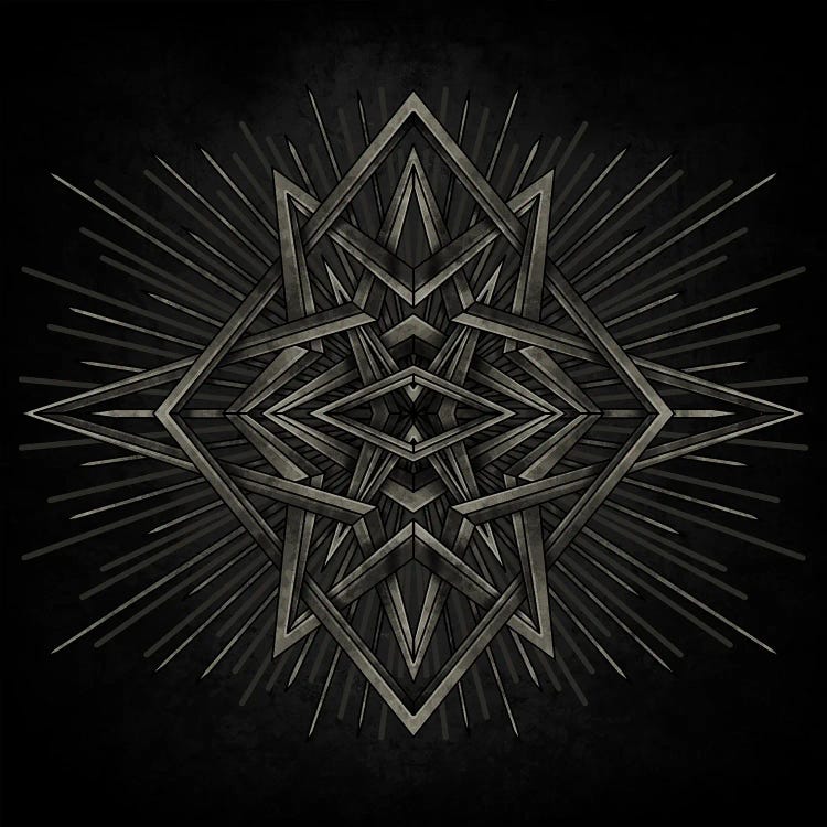 Occult Star Sign Canvas Wall Art by Winya Sangsorn | iCanvas