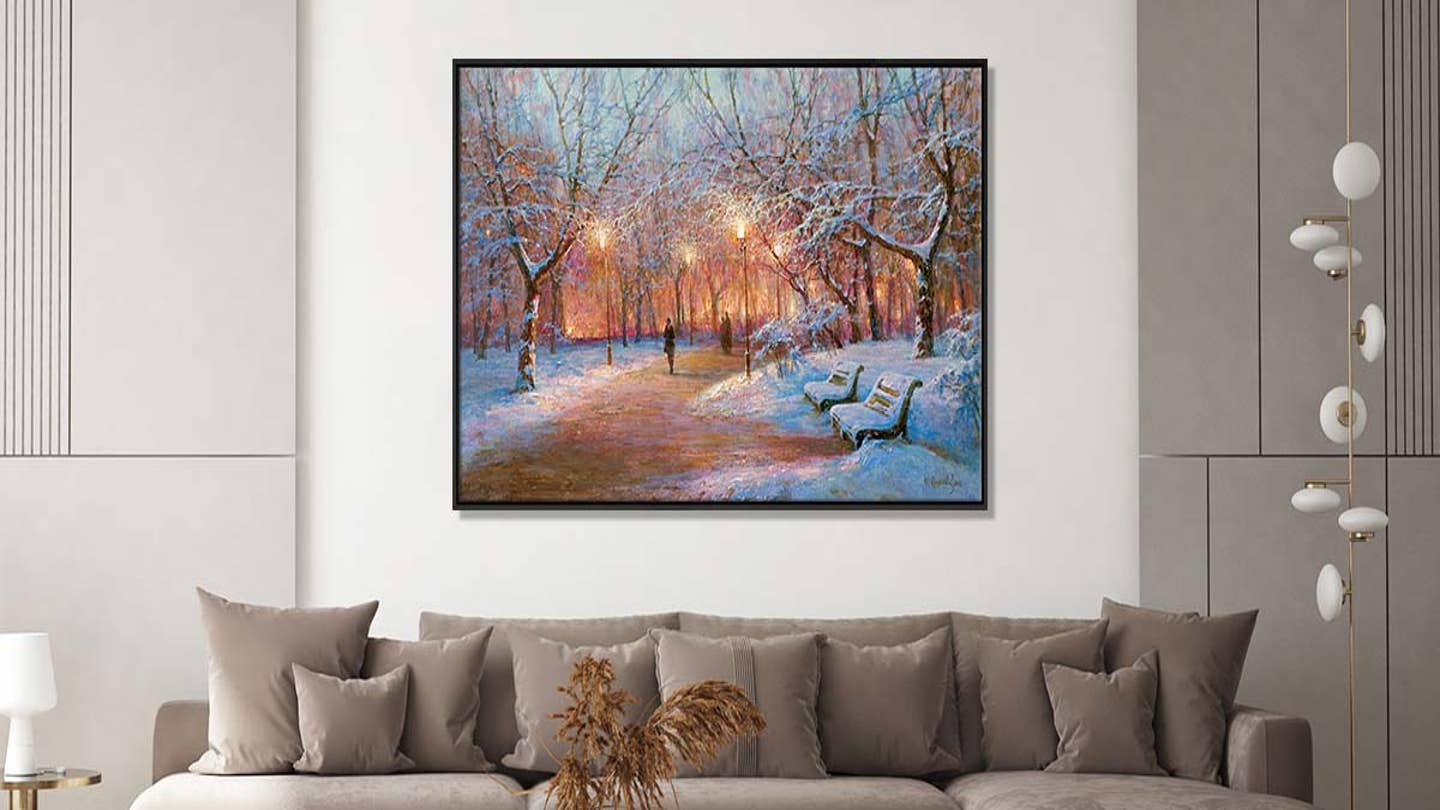 Large Art Traditional Living Room
