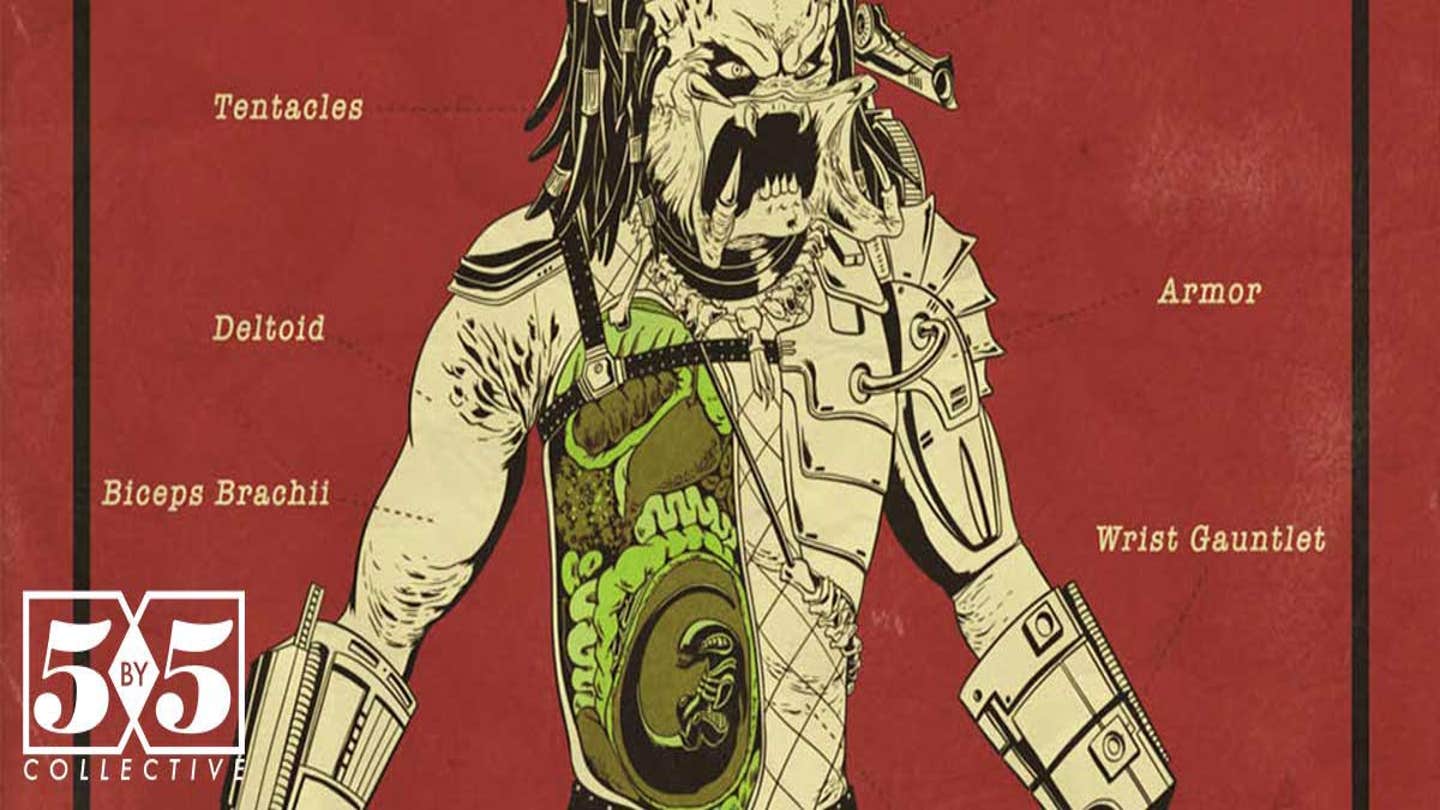 Monster Anatomy - Canvas Prints & Wall Art | iCanvas