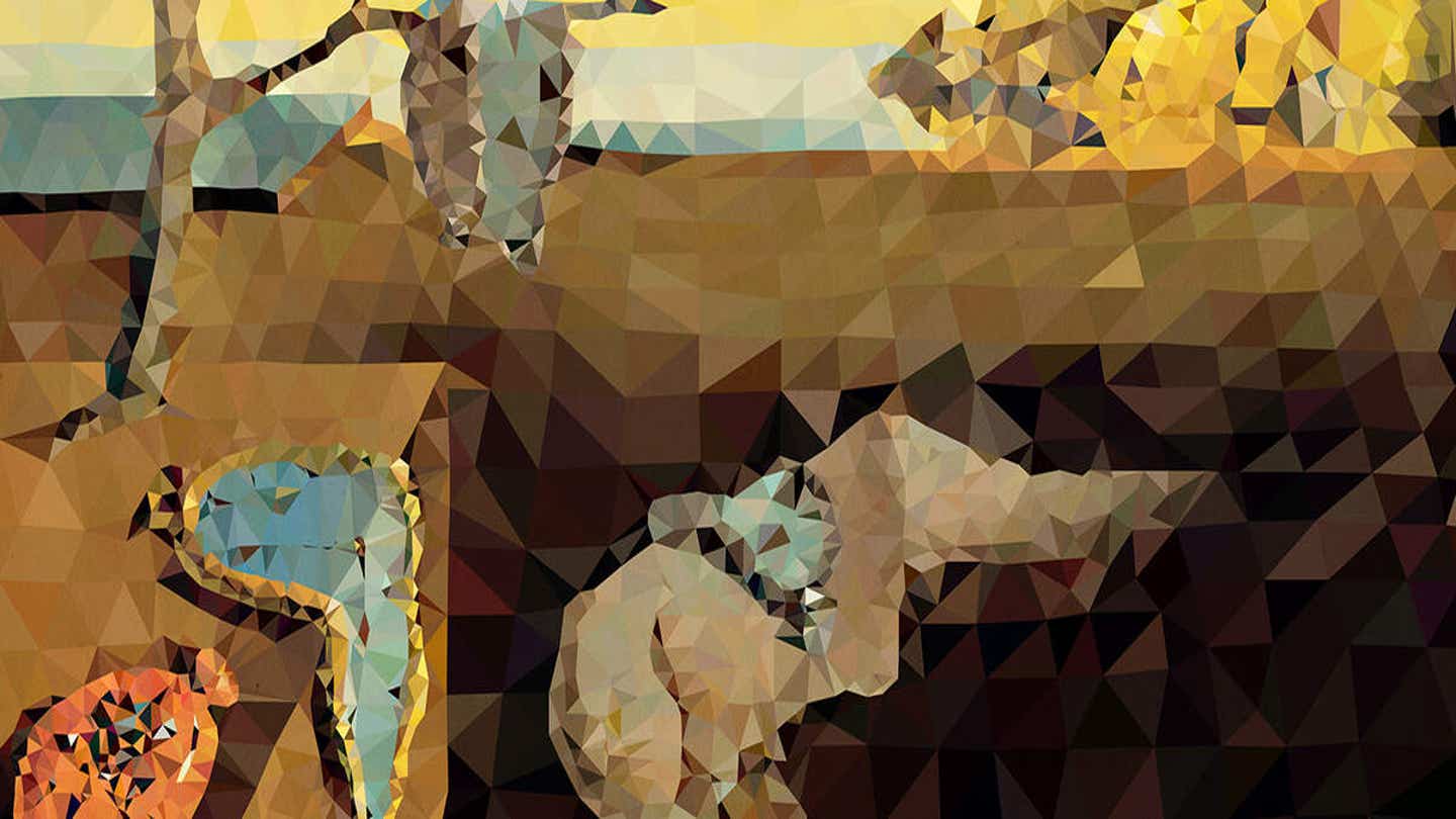 The Persistence of Memory Reimagined - Canvas Prints & Wall Art | iCanvas