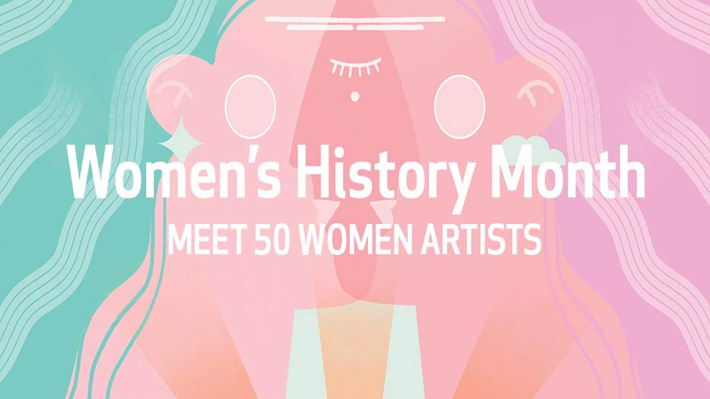 Shop Wall Art by 50 Women Artists | Women's History Month - Canvas ...