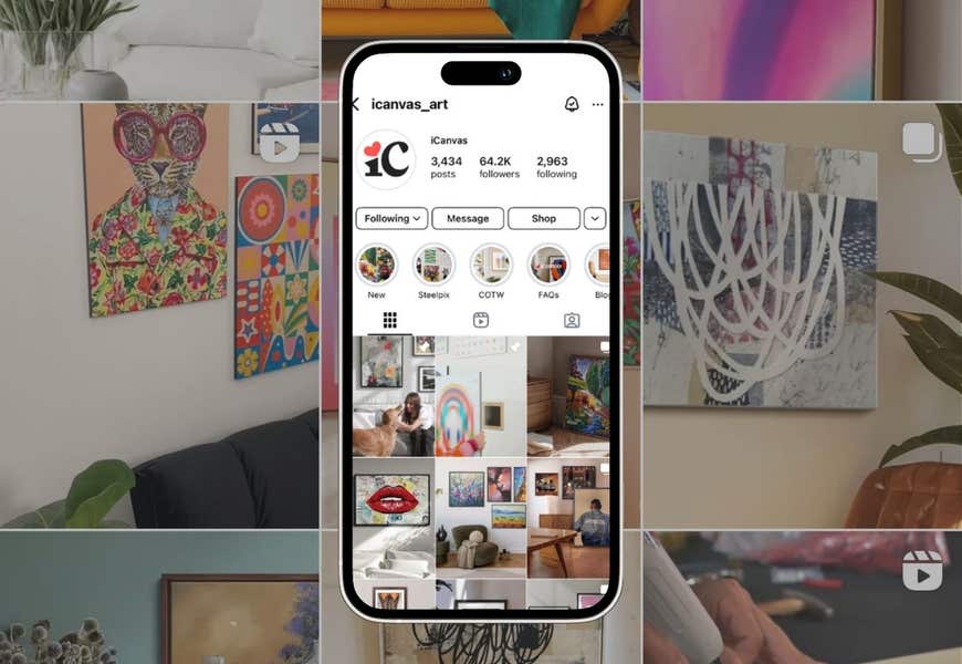 Why Sell Your Art on iCanvas?